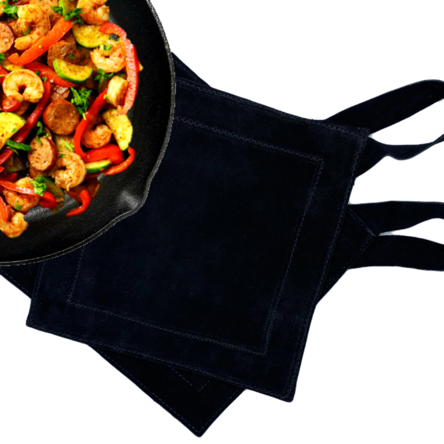 Posh Suede Trivet Pot Holder (2 Pack) - Mack&G's